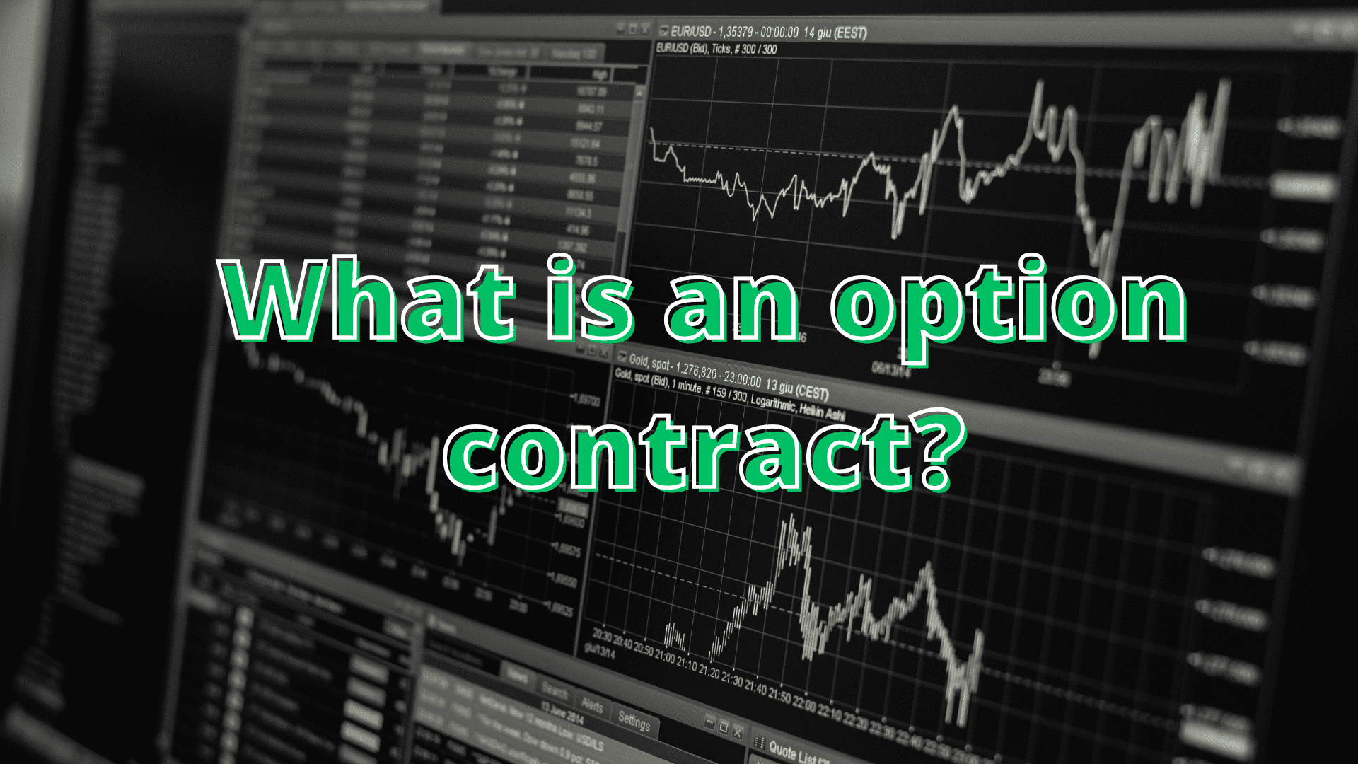 What is an option contract? - Earnmodes